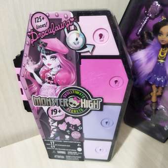 Кукла Monster High Skulltimate Secrets Series 3 Neon Frights Draculaura HNF78 купить по цене ...
